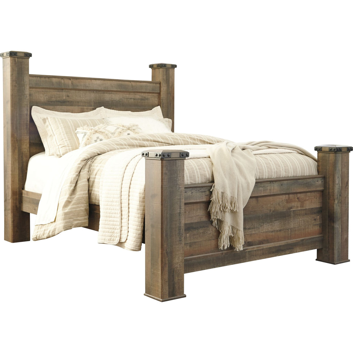 Trinell Poster Bed - Brown | Bama Furniture