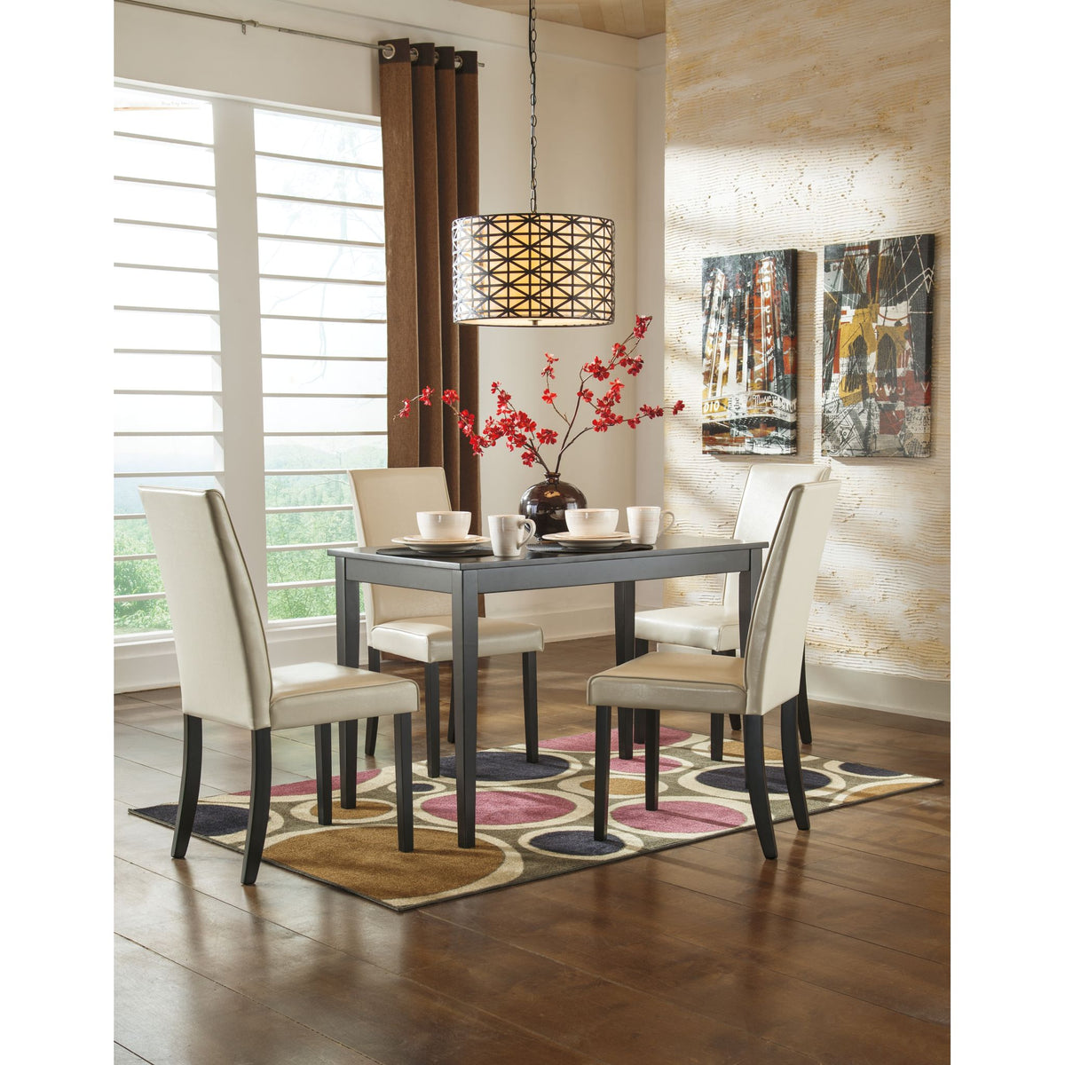 Kimonte Dining Table - Dark Brown - (D250-25) | Bama Furniture